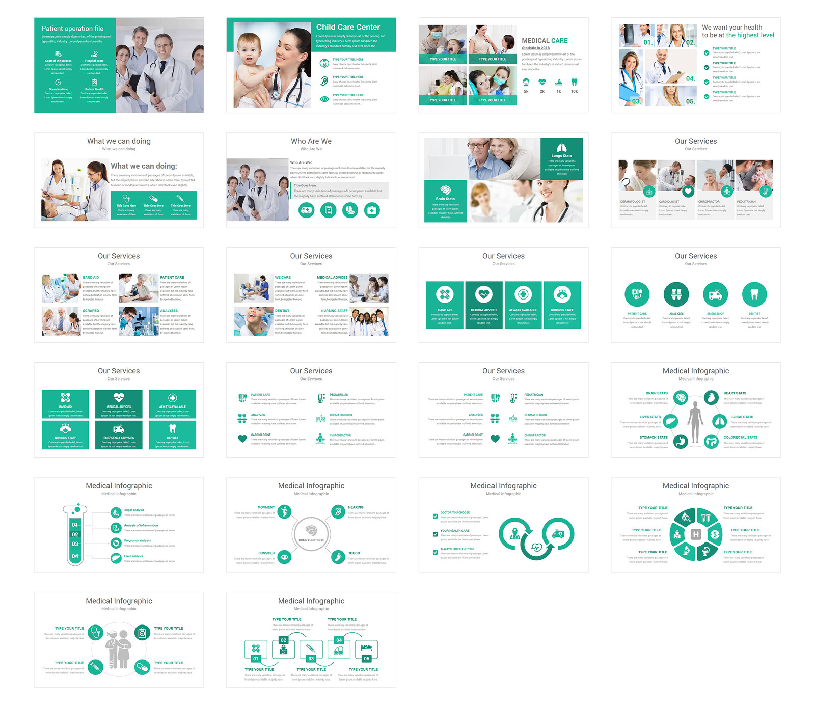 Medical And Healthcare Powerpoint Template Templatemonster